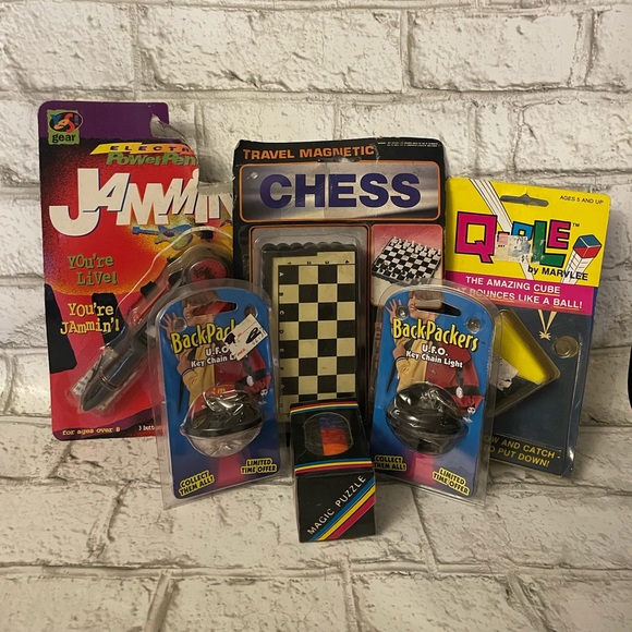 Vintage | Toys | Nib Rare Vintage 8s90s Miniature Handheld Toy Lot ...